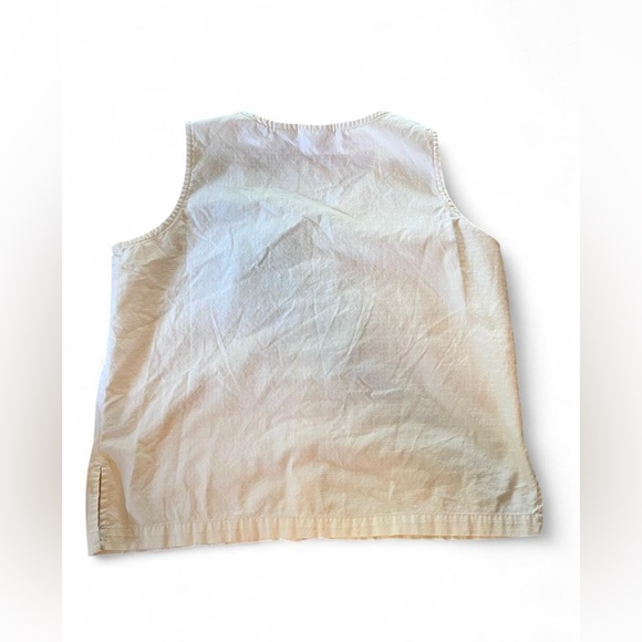 Basic Editions | Tops | Basic Editions Womens 9s Offwhite Buttondown ...